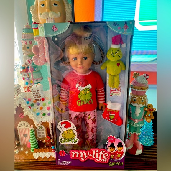 The Grinch | Toys | Grinch My Life As Grinch Christmas Cindy Lou Who ...